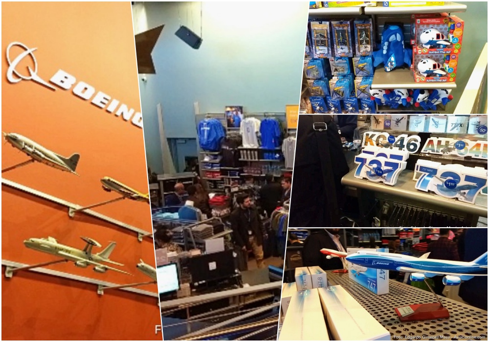 Visita a Boeing Store, el lugar en donde la plata nunca te va a ...