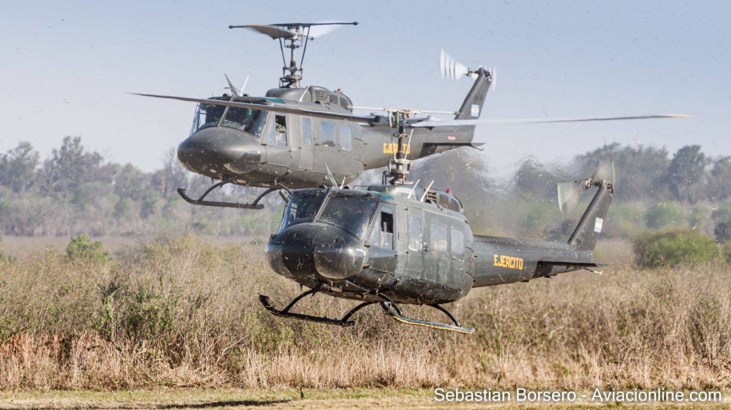 El Ejército Argentino modernizará otro UH-1H a la versión Huey II ...