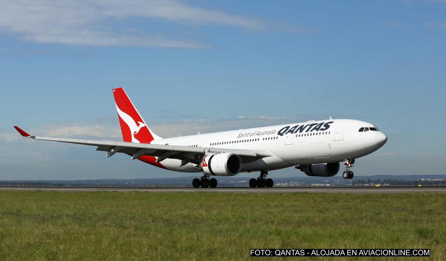 Qantas expande su red internacional desde Perth – Aviacionline