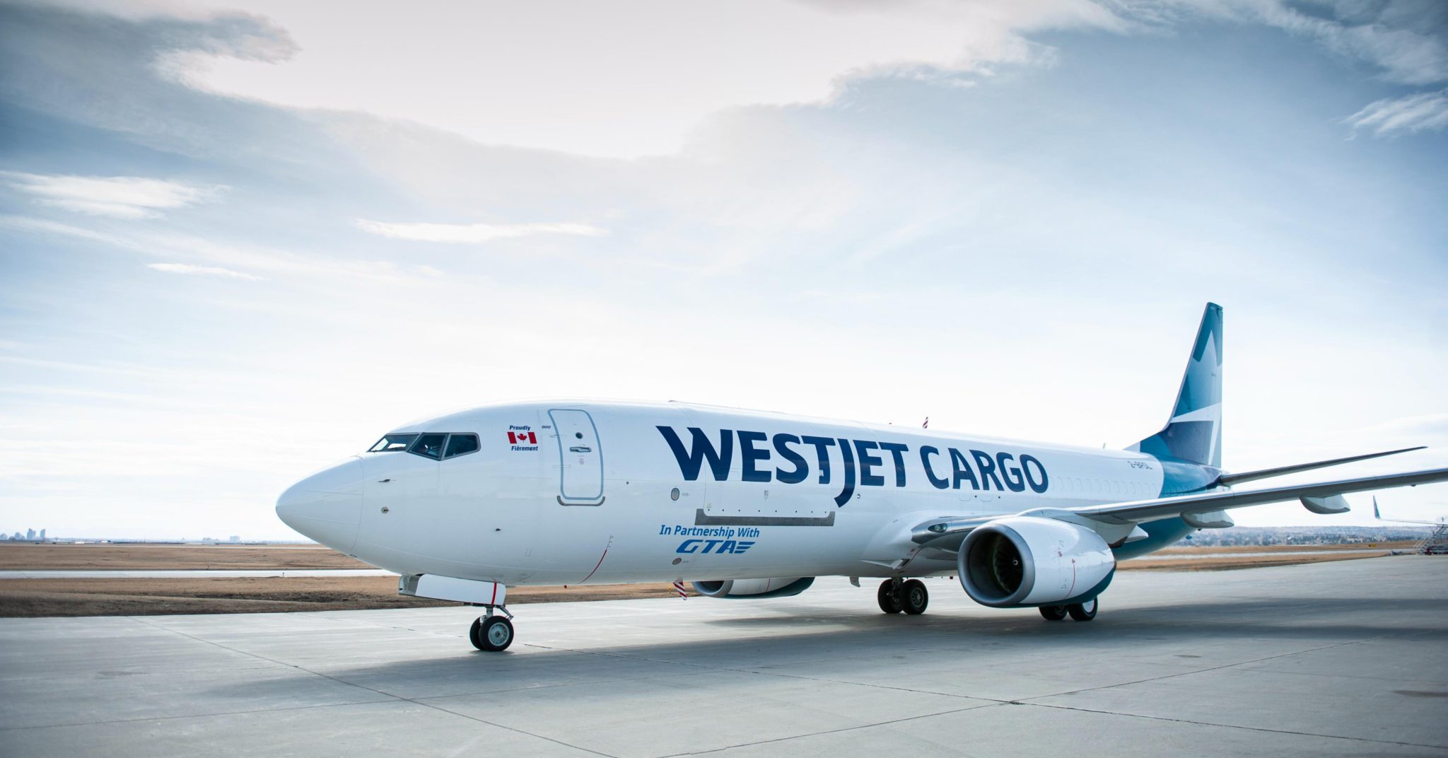 WestJet Cargo took delivery of its first Boeing 737-800 freighter ...