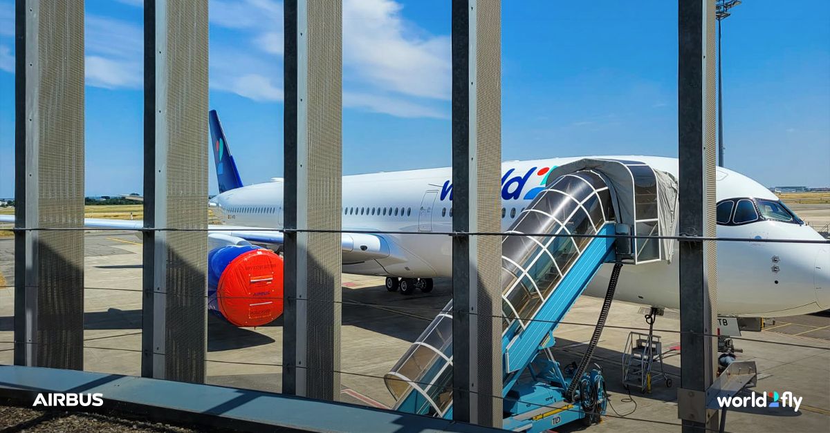 World2Fly takes delivery of a new Airbus A350 – Aviacionline