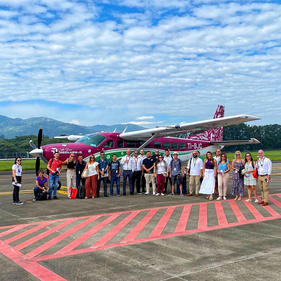 Costa Rica Green Airways inauguró su primera ruta internacional ...
