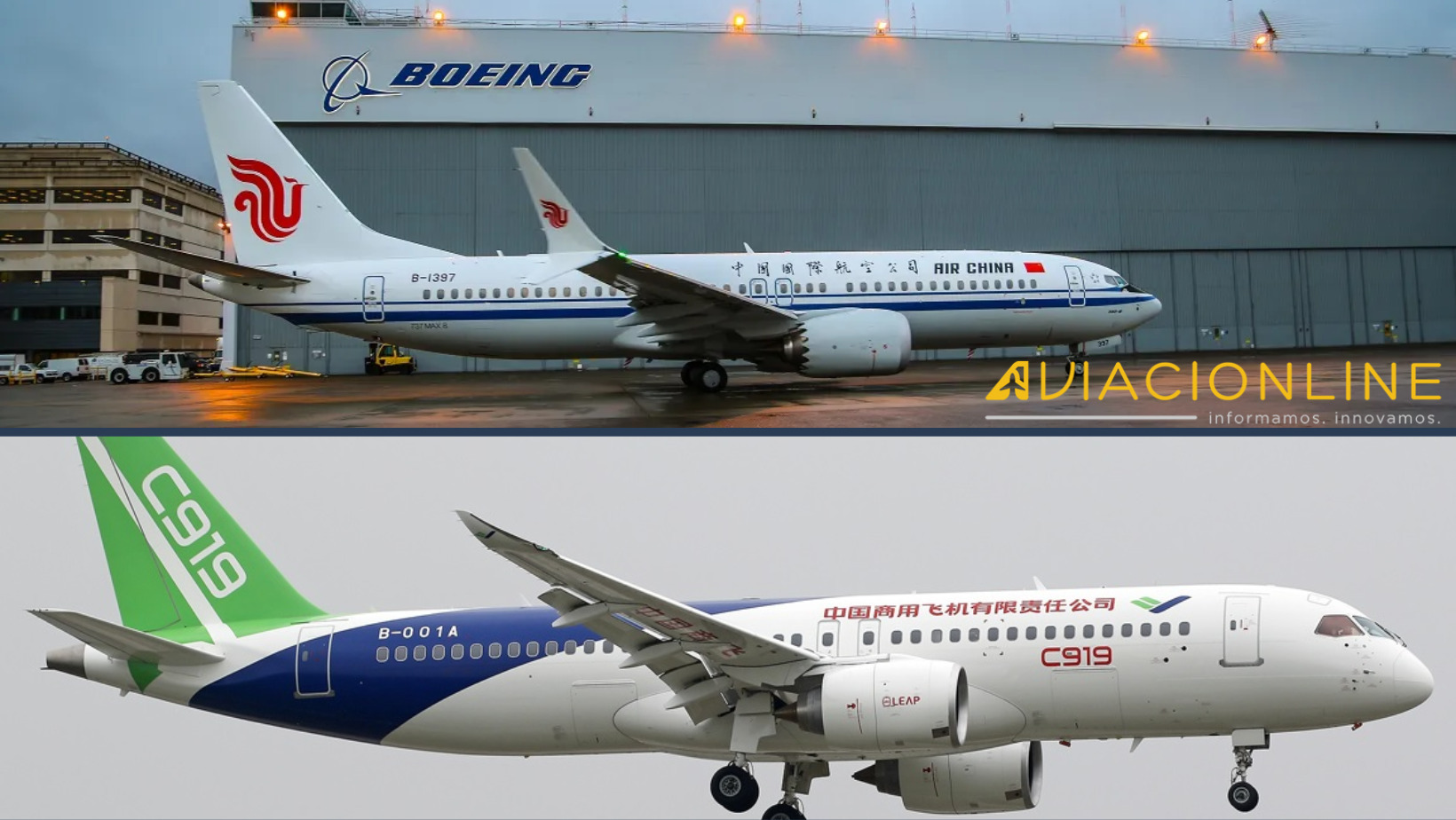 ¿Qué pasa con el Boeing 737 MAX en China? Las aerolíneas esperan el ok… del COMAC C919 ...