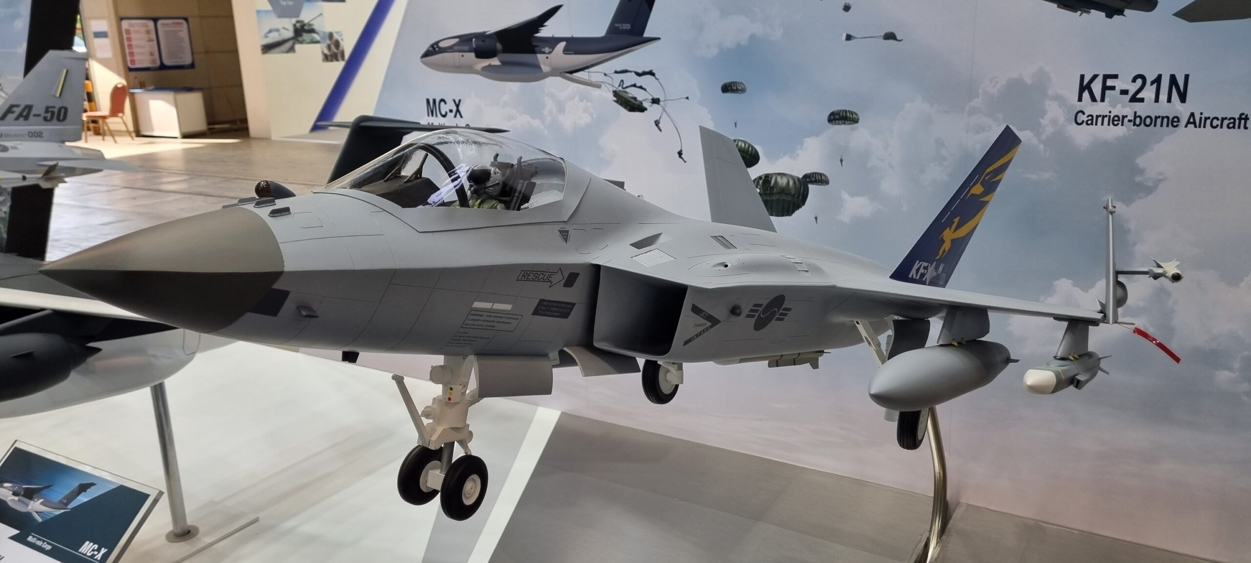 KAI presenta sus conceptos de caza embarcado KF-21N y de transporte militar MC-X – Aviacionline