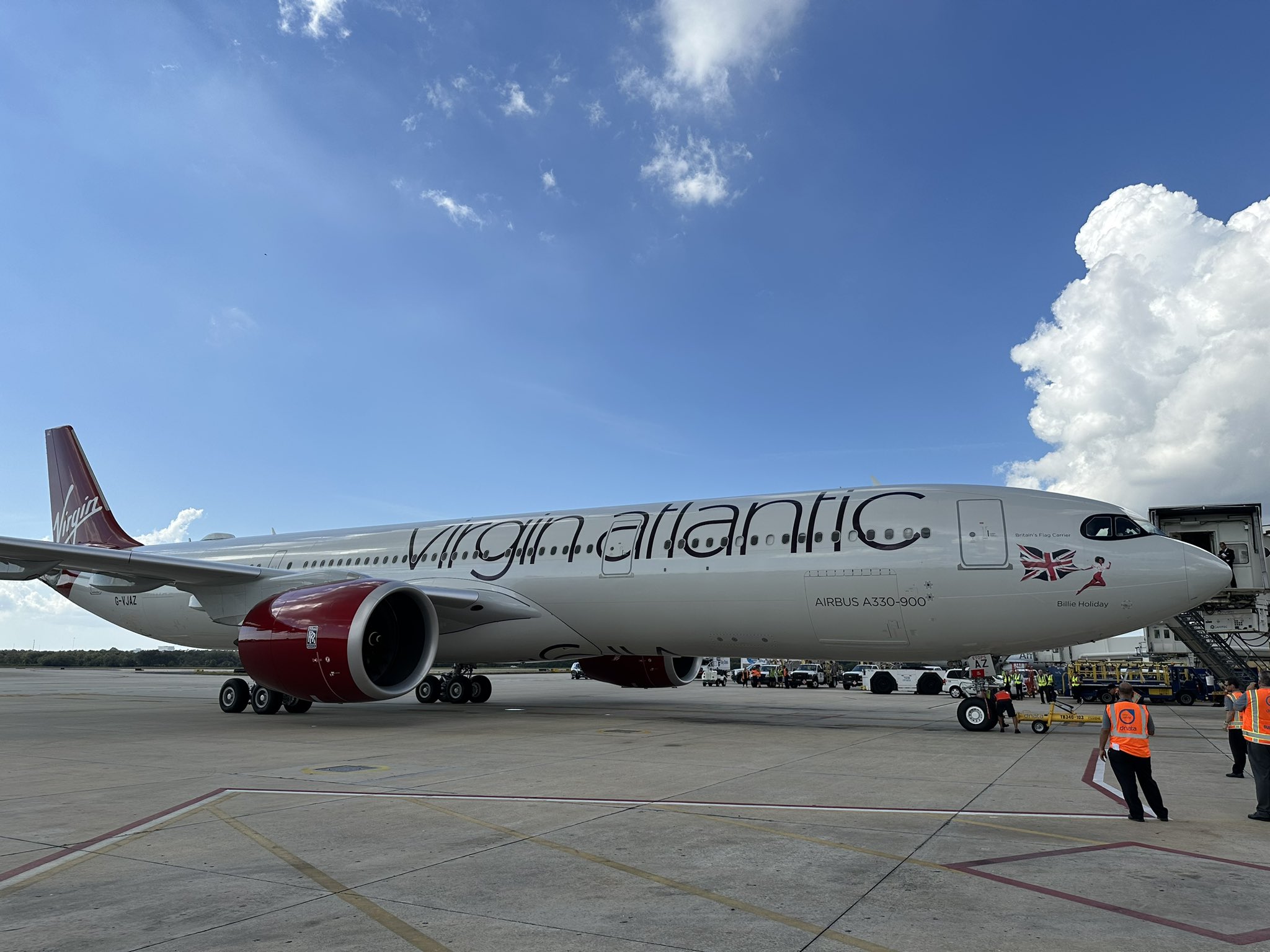 Virgin Atlantic lands in Tampa, its third Florida destination ...