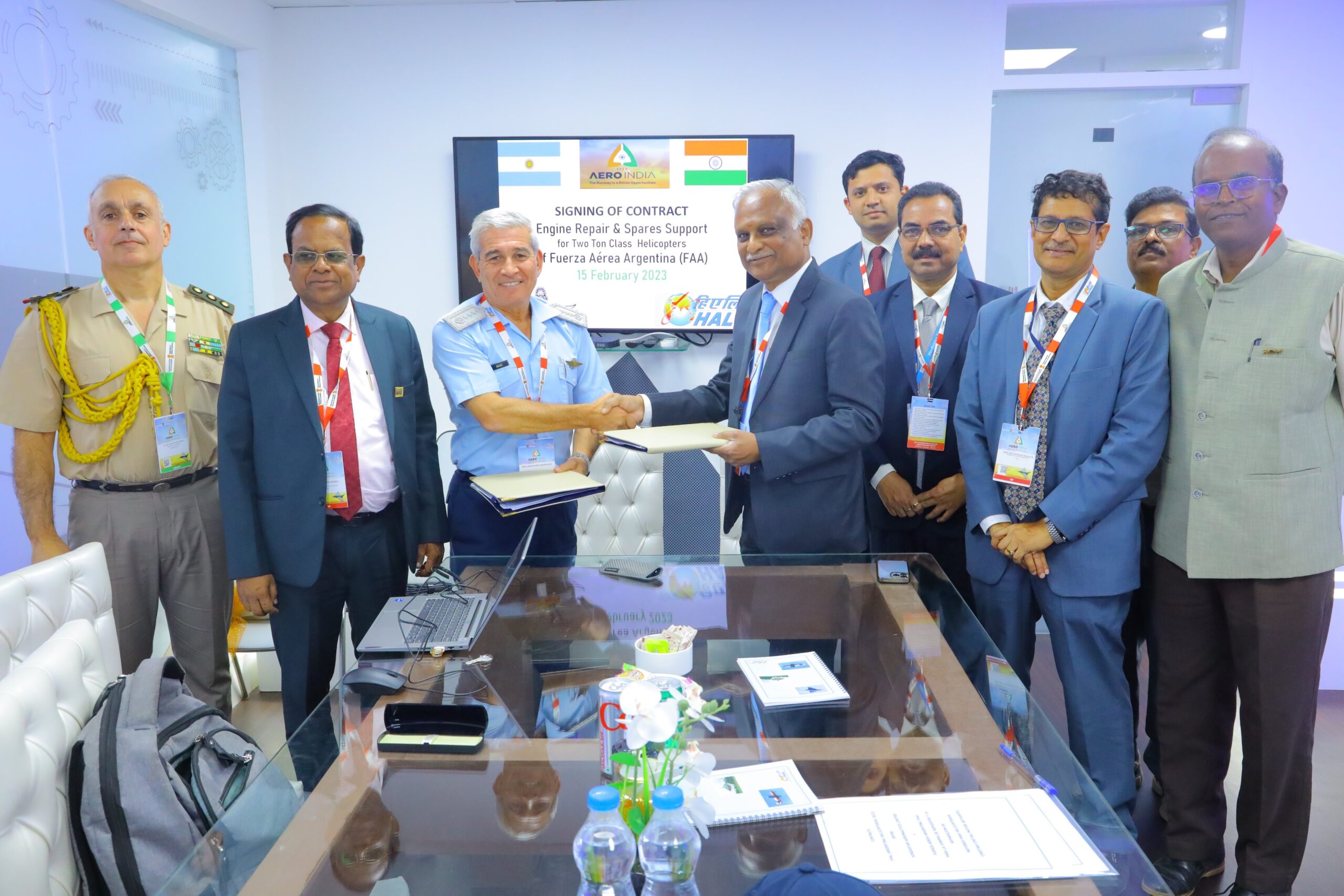 Aero India 2023: Argentine Air Force and HAL sign agreement for the ...