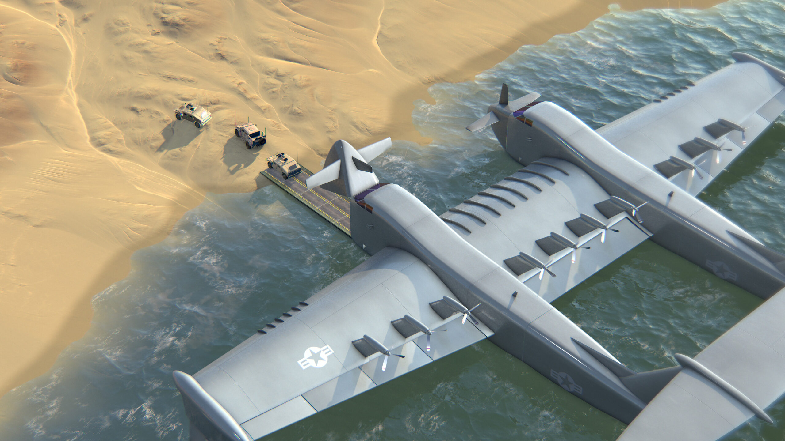 DARPA’s Liberty Lifter program for heavy-lift seaplane moves forward ...