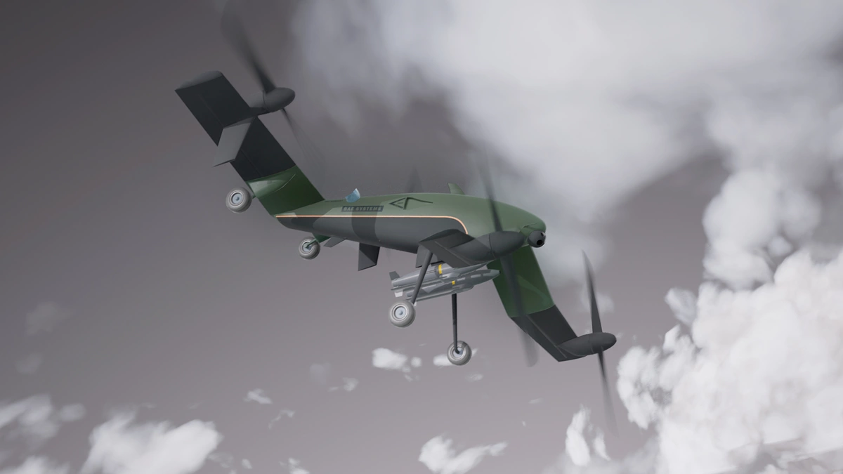 STRIX, the peculiar hybrid design UAS from BAE Systems Australia, and ...