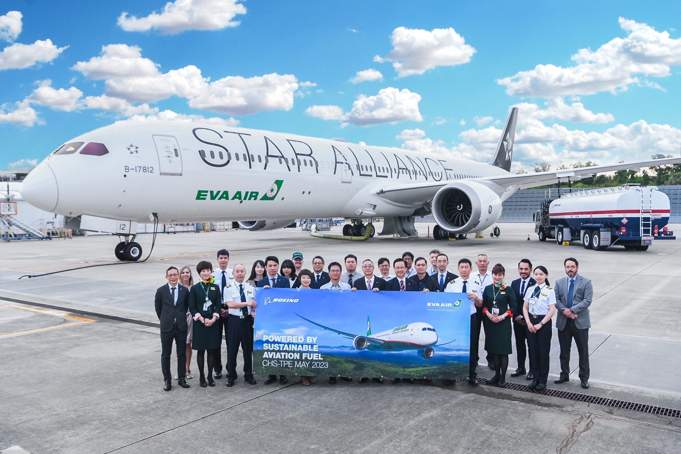 EVA Air Welcomes Eighth Boeing 787-10 Dreamliner, First with Star ...