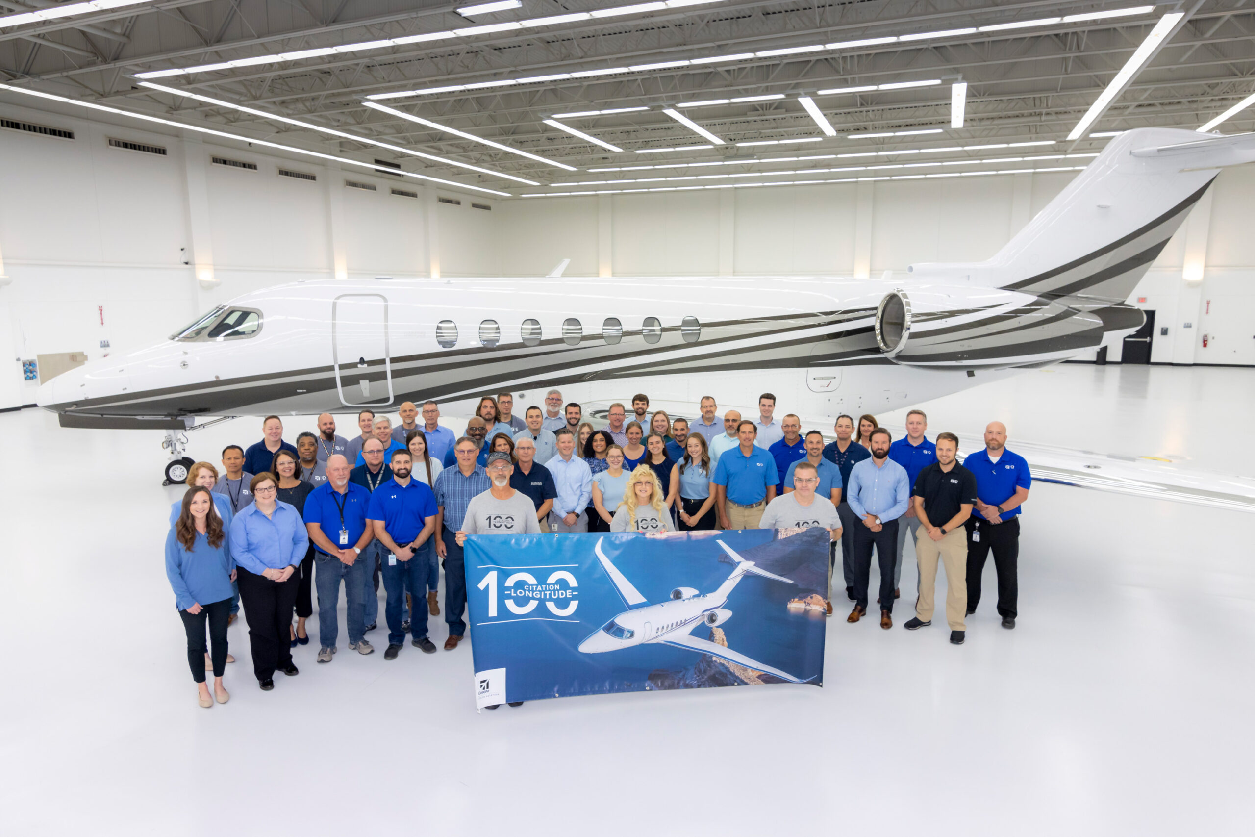 Textron entregó el Cessna Citation Longitude número 100 – Aviacionline