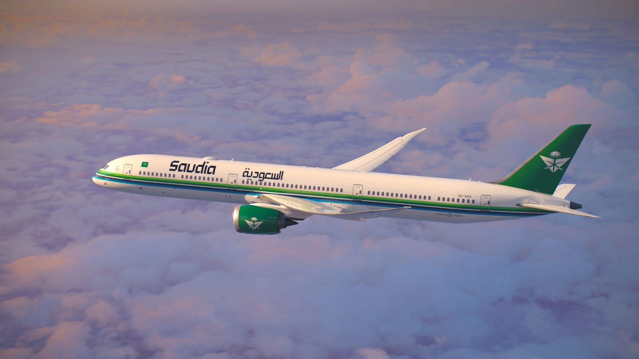 Saudia renews its brand and introduces a new livery for its aircraft ...