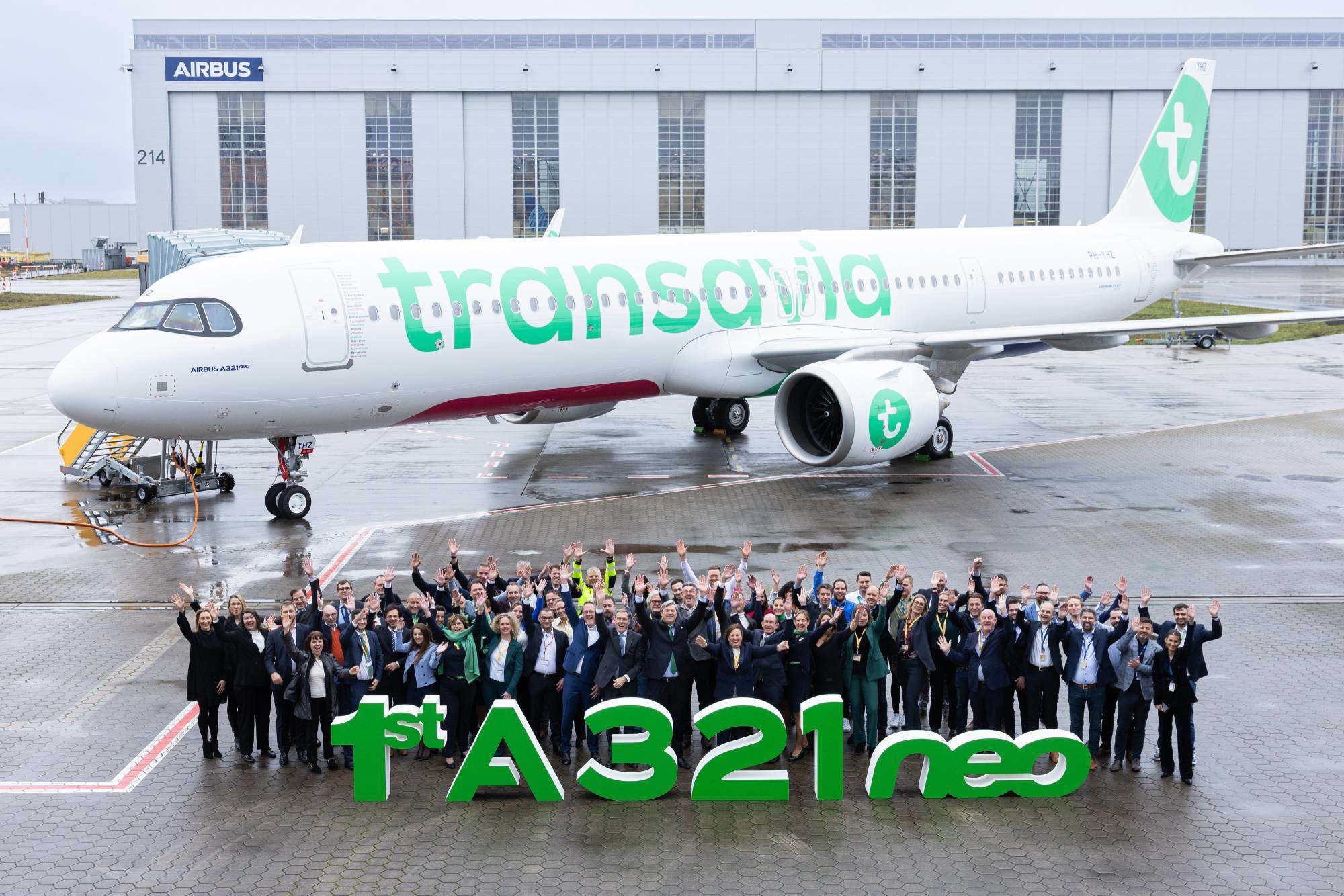 Transavia recibe un cuarto Airbus A321neo para ir reemplazando su flota ...
