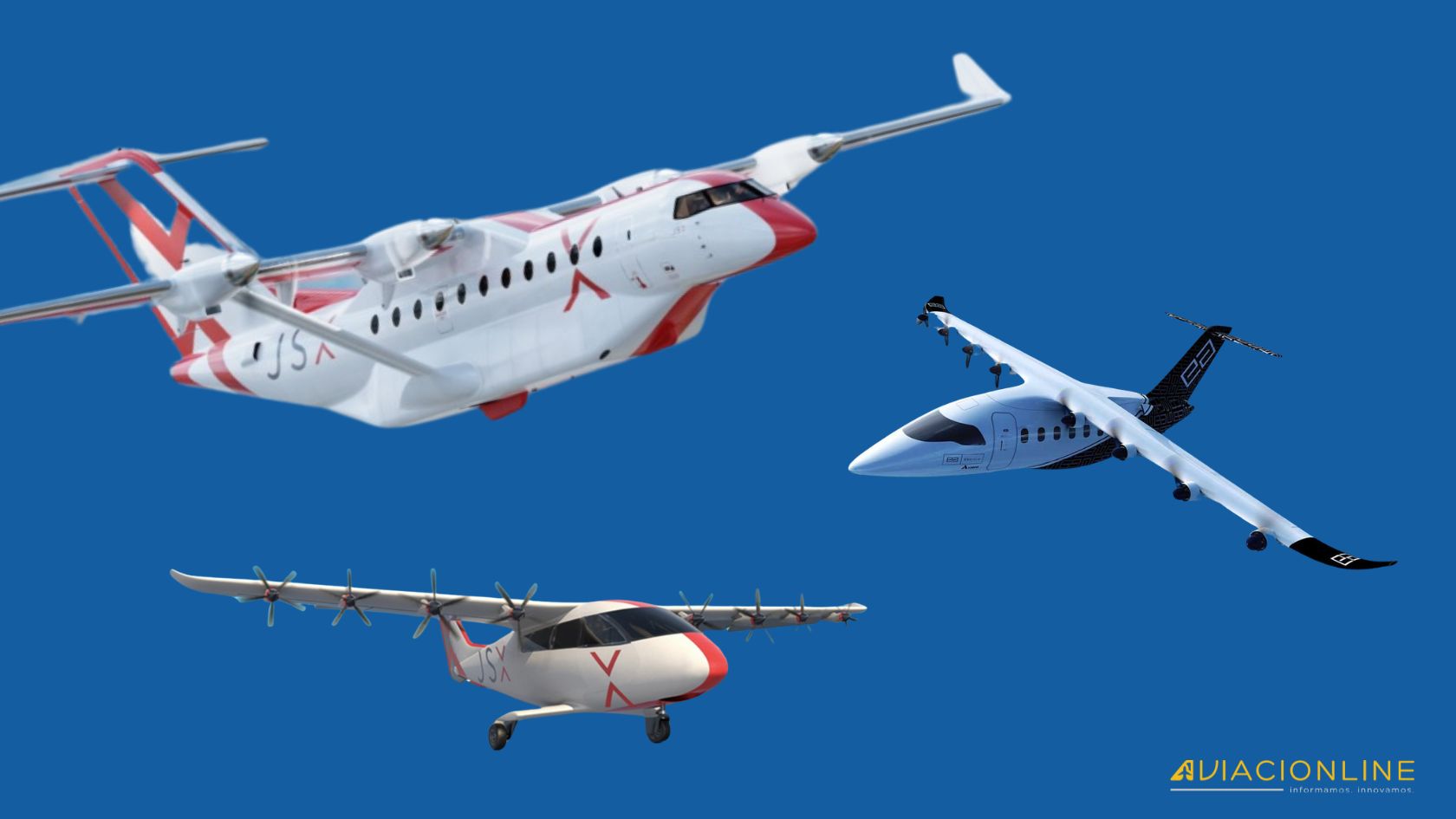 JSX realiza un mega pedido por más de 300 aeronaves híbridas-eléctricas ...