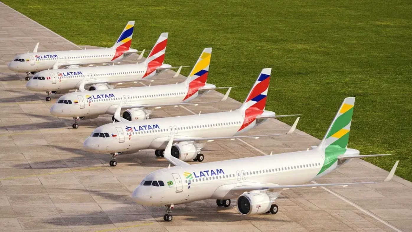 El Grupo LATAM presenta nuevos livery con las filiales de Sudamérica ...