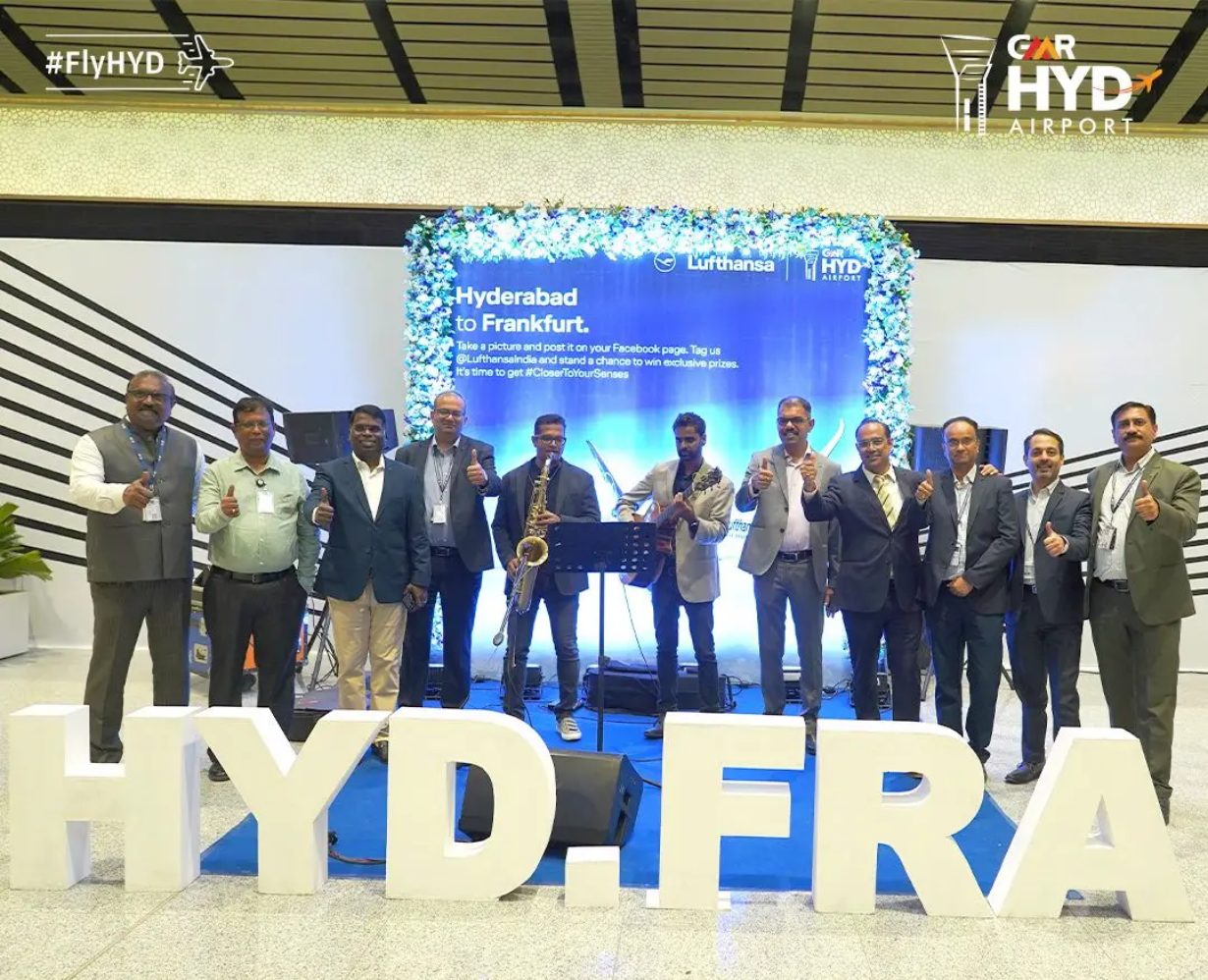 Lufthansa inaugurated flights to Hyderabad and reinforcing its position ...