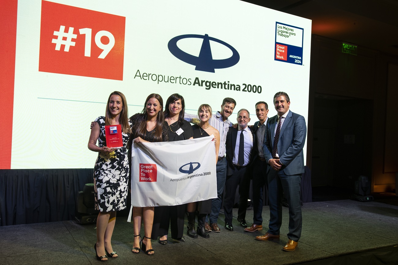 AA2000 calificada como entre las 20 mejores empresas para trabajar en ...