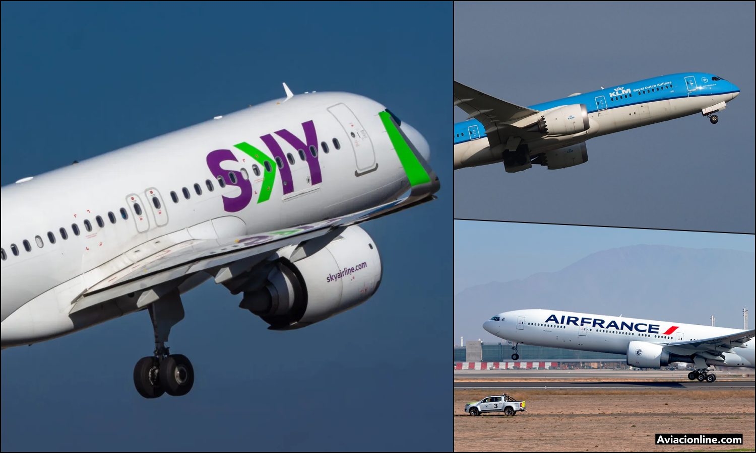 SKY Airline and Air France-KLM Sign Interline Agreement Covering Over 30 Destinations in Latin ...