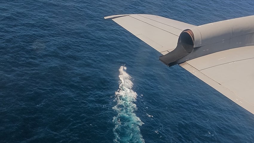 El nuevo P-3C Orion de la Armada Argentina realizó su primer vuelo de patrulla y se ejercitó con ...