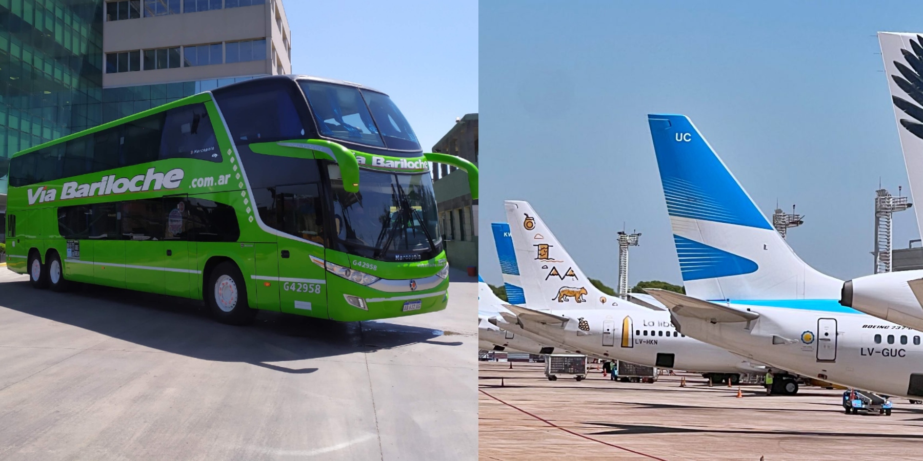 Aeroparque Enhances Mobility: Via Bariloche Adds Long-Distance Bus ...
