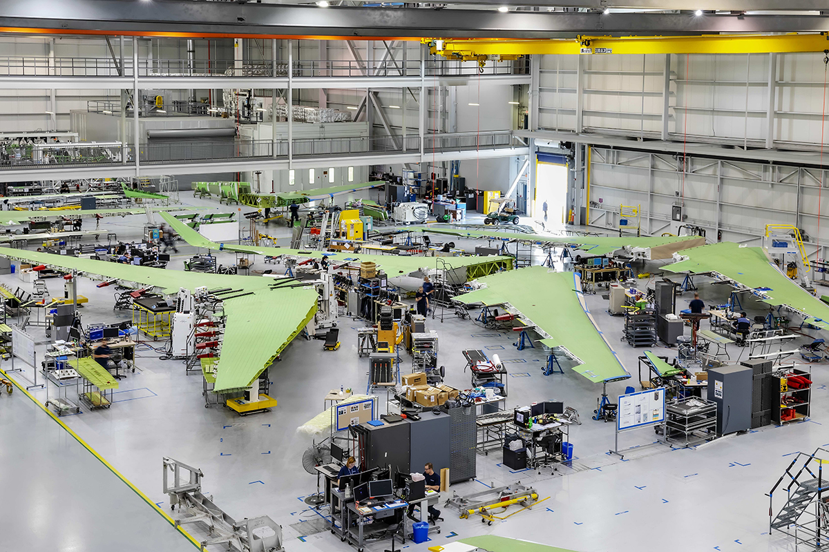 Gulfstream Achieves Milestone: 1,000th Wing Produced at Savannah ...