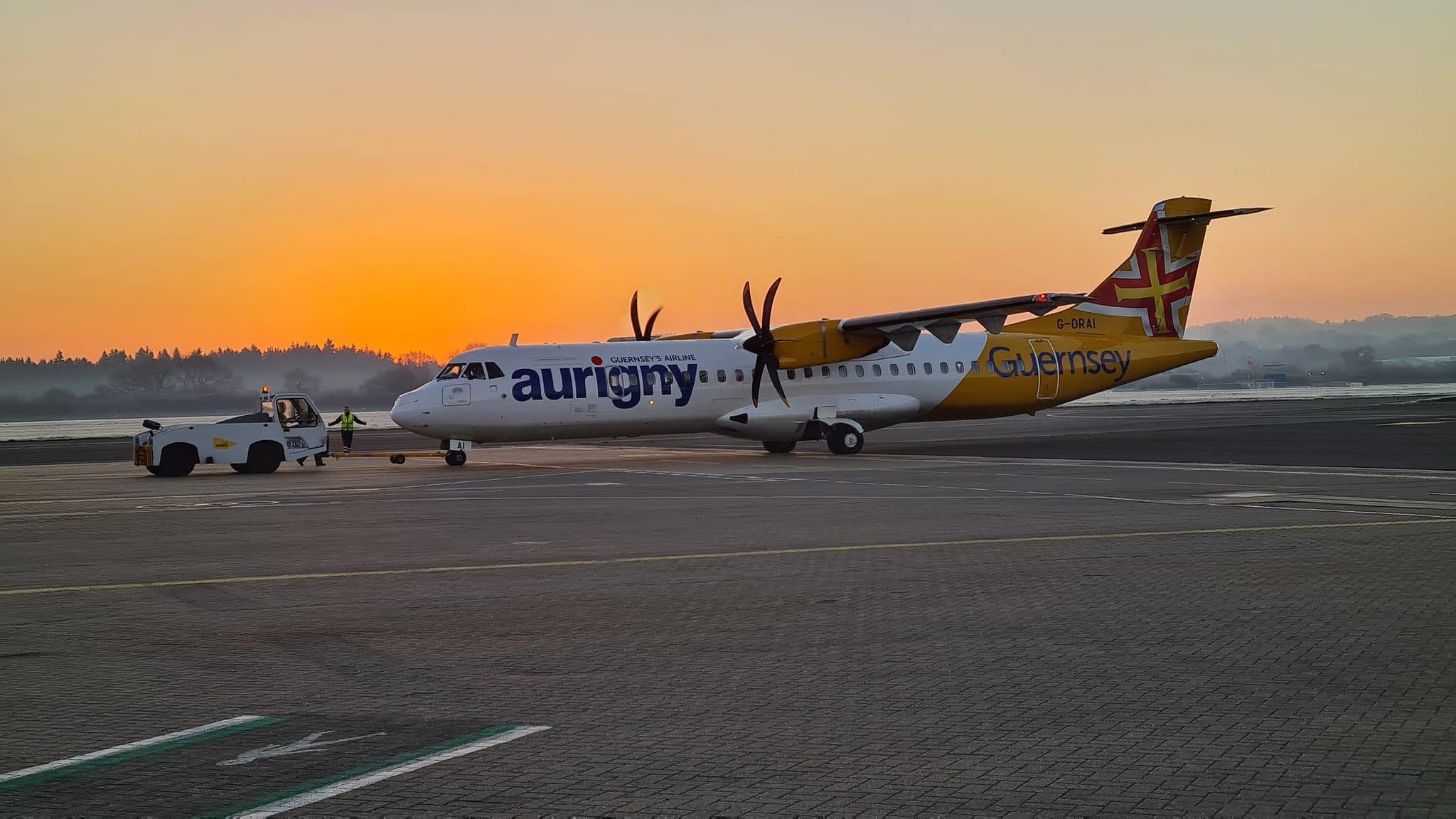 La ruta más larga de Europa en ATR 72: Aurigny volará entre Guernsey y ...