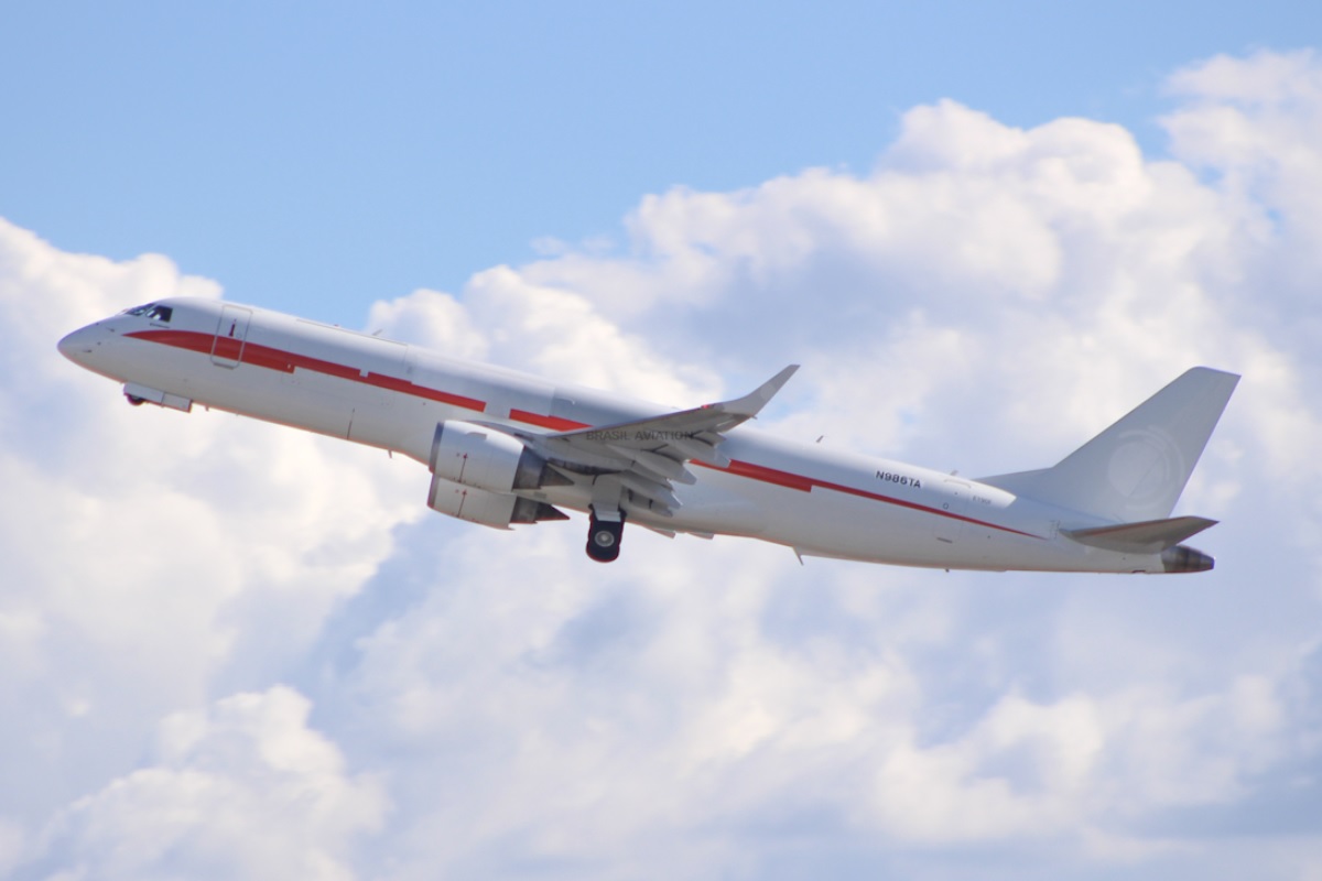 Embraer’s first E-Freighter gets a new look ahead of delivery to ...