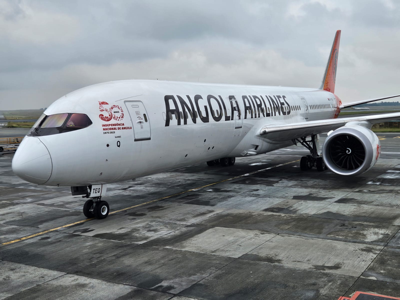 TAAG Angola Airlines inició una nueva era con el primer vuelo regular ...