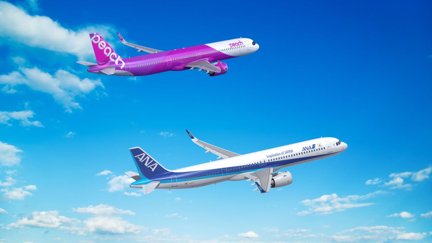 ANA Holdings confirma pedido por 27 Airbus A321neo; Peach Aviation, primer operador japonés del ...